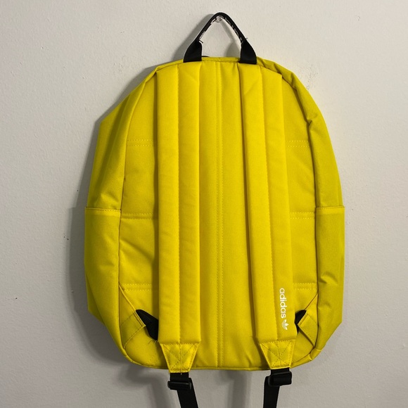 adidas | Bags | Adidas Trefoil Yellow Backpack | Poshmark